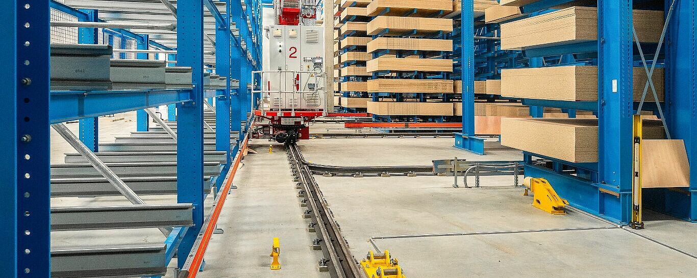 automatic warehouse | automatic cantilever racking | OHRA UK