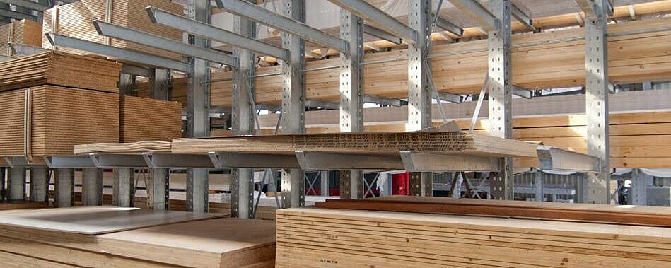 Cantilever racking for timber | storage systems | OHRA UK