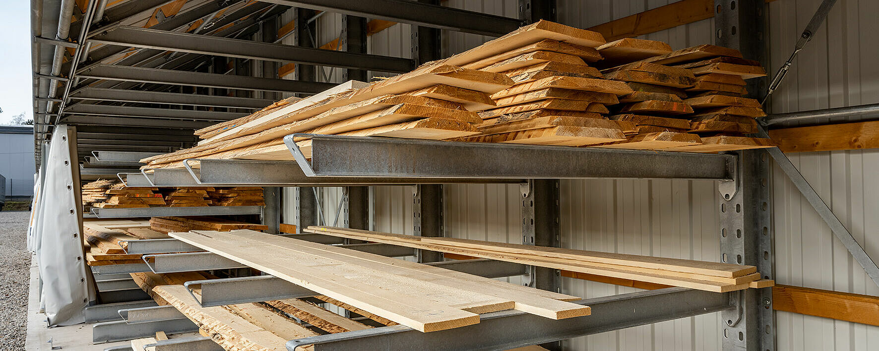 Cantilever racking for timber | storage systems | OHRA UK