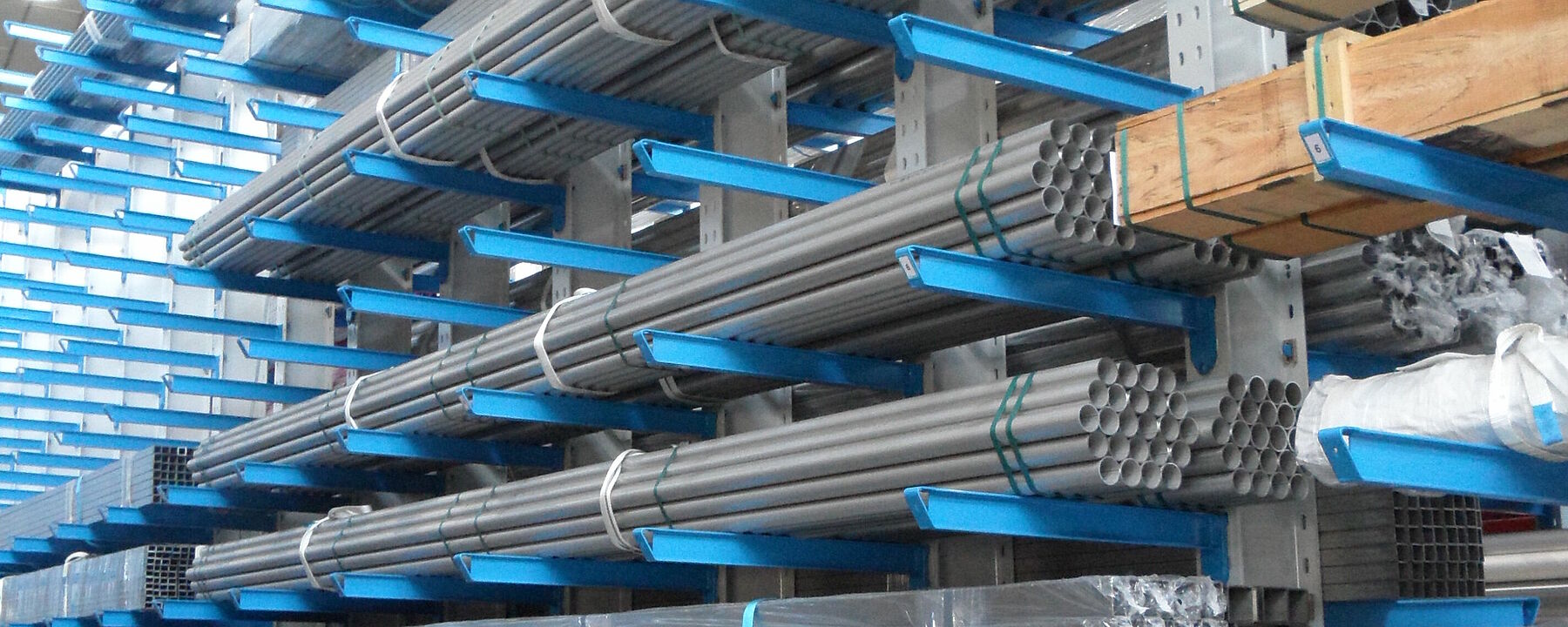 Cantilever racking for metal products | economic storage systems | OHRA UK