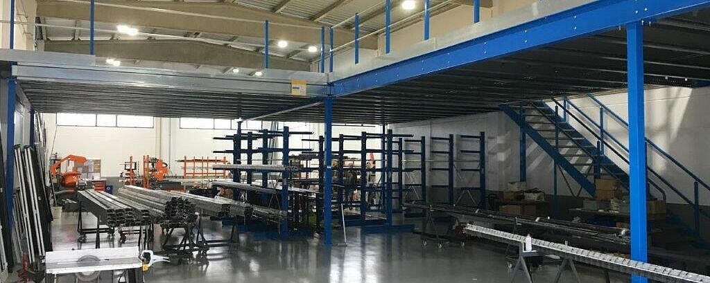 Multi-tier cantilever racking | Multi level storage | OHRA UK